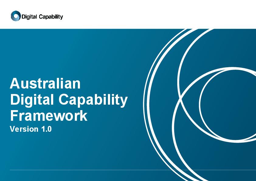 Australian Digital Capability Framework - Department of Employment and ... Australian Digital Capability Framework - Department of Employment and ...